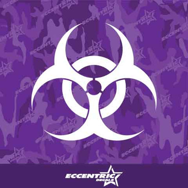 Biohazard Logo Vinyl Decal Sticker - Eccentric Decals