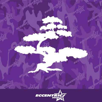 Bonsai Tree Vinyl Decal Sticker - Eccentric Decals