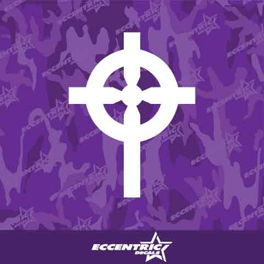 Celtic Cross Vinyl Decal Sticker - Eccentric Decals
