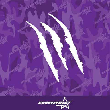 Claw Scratch Vinyl Decal Sticker - Eccentric Decals