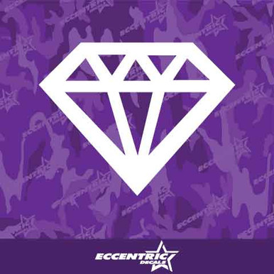 Diamond Vinyl Decal Sticker - Eccentric Decals