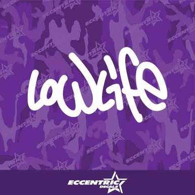 JDM Low Life Vinyl Decal Sticker - Eccentric Decals