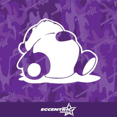 JDM Sleepy Panda Vinyl Decal Sticker - Eccentric Decals
