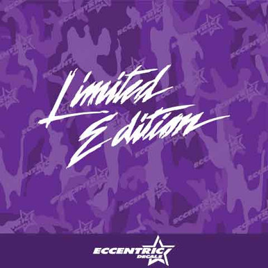 Limited Edition V2 Vinyl Decal Sticker - Eccentric Decals