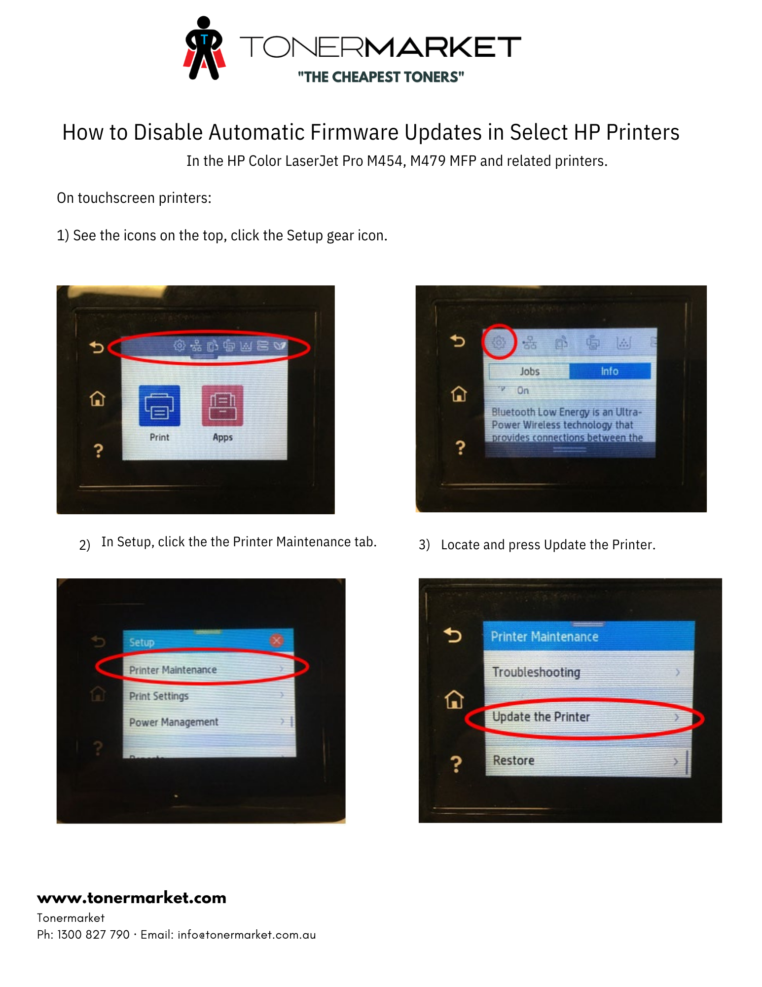 How To Disable Automatic Firmware Updates In Select Hp Printers
