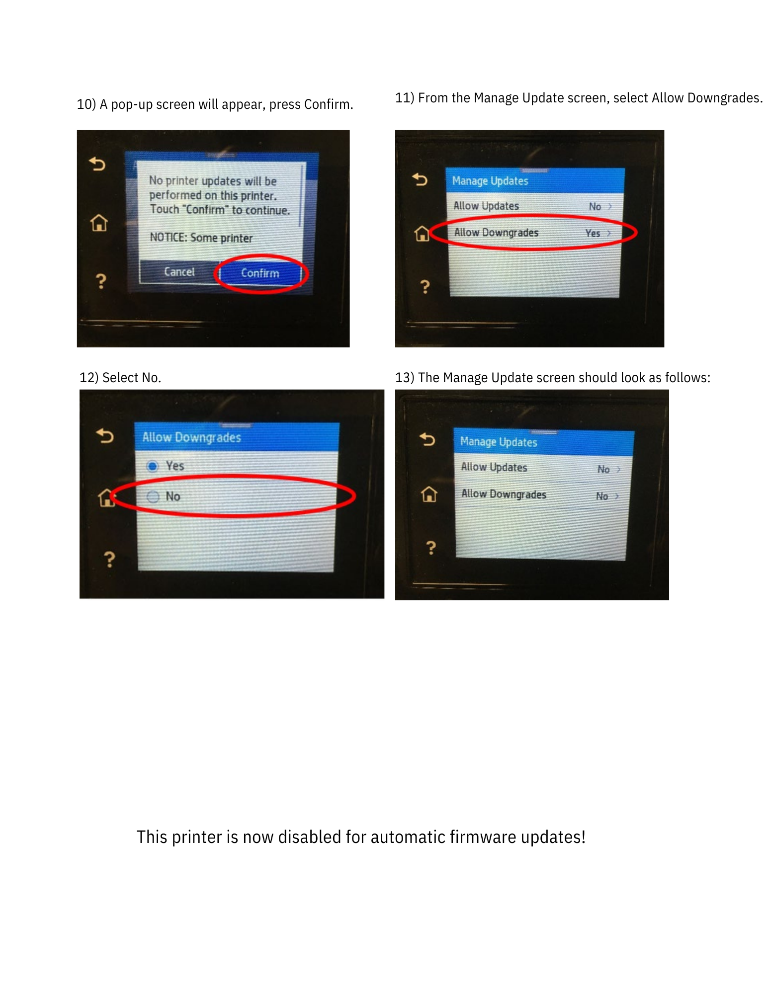 How To Disable Automatic Firmware Updates In Select Hp Printers Tonermarket