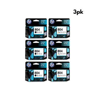 Genuine HP #804 Black and Colour Ink T6N10AA - 2 Pack | The cheapest Ink and Toner Cartridges in ...