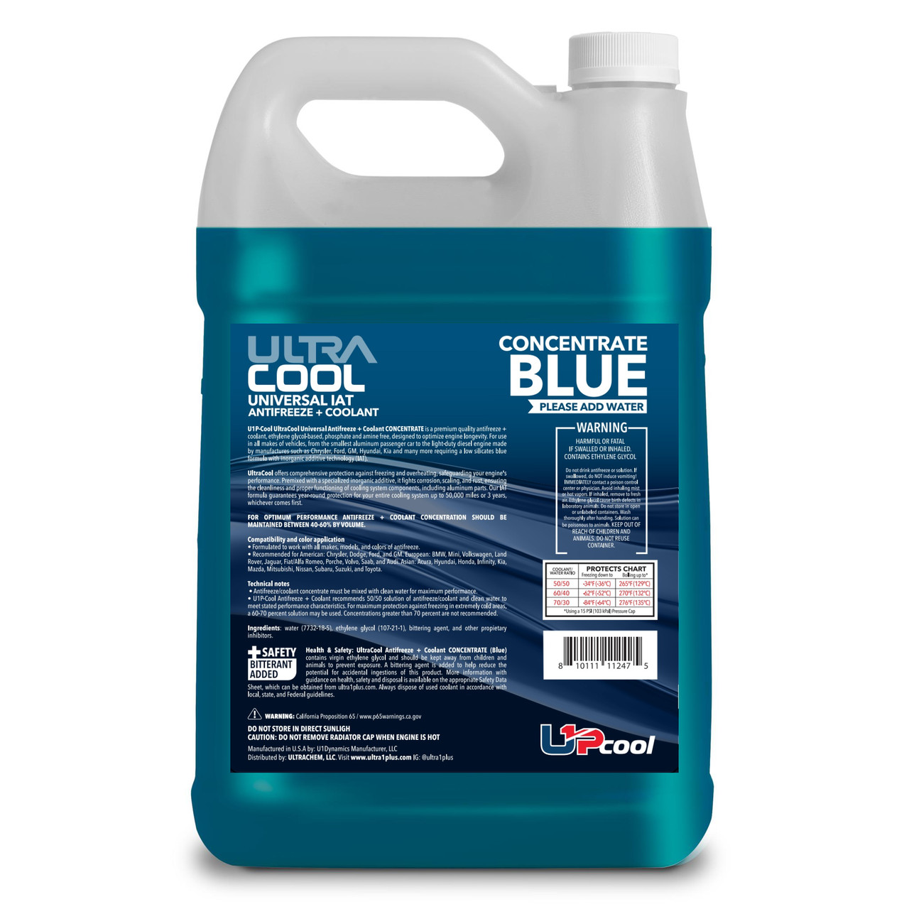 Blue IAT Universal Antifreeze & Coolant Concentrate