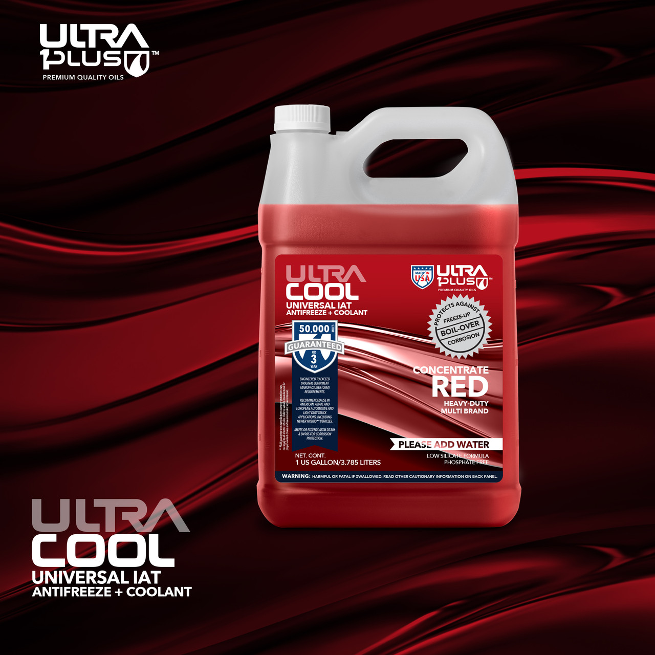 Red IAT Universal Heavy-Duty Antifreeze & Coolant Concentrate