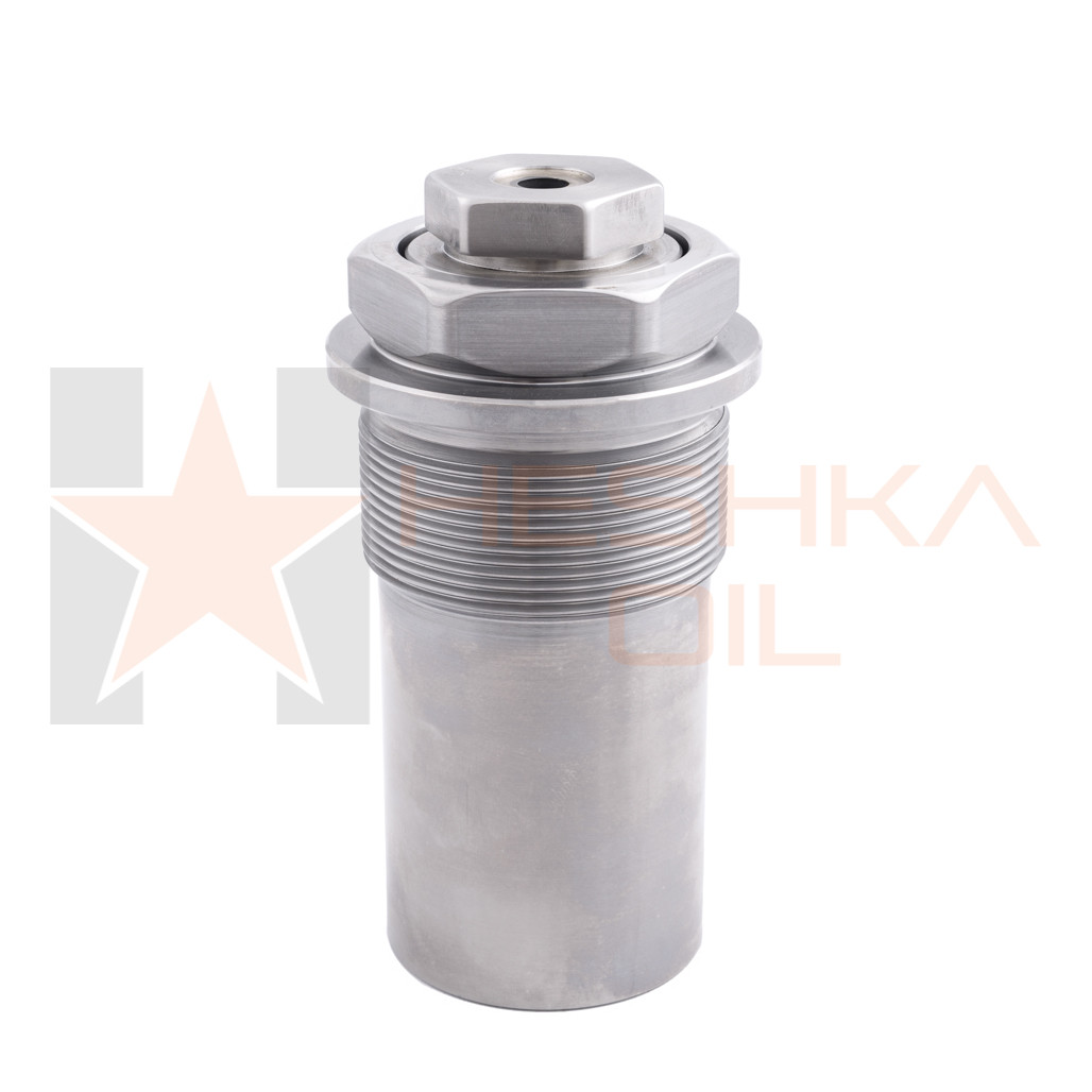 6" Big John Choke Bean Adapter | H2 Stainless Steel | Heshka Oil