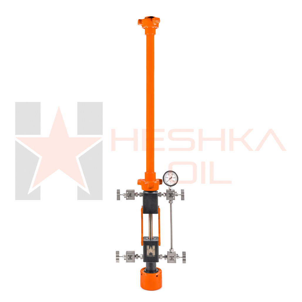 Valve Removal VR Plug Lubricator - Heshka Oil