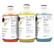 ChemPure buffer solution combination set, 500 mL each of pH 4, 7 and 10 ...