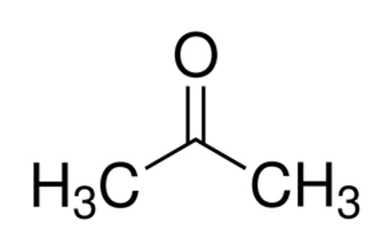 Acetone ACS grade, poly bottle, 4L