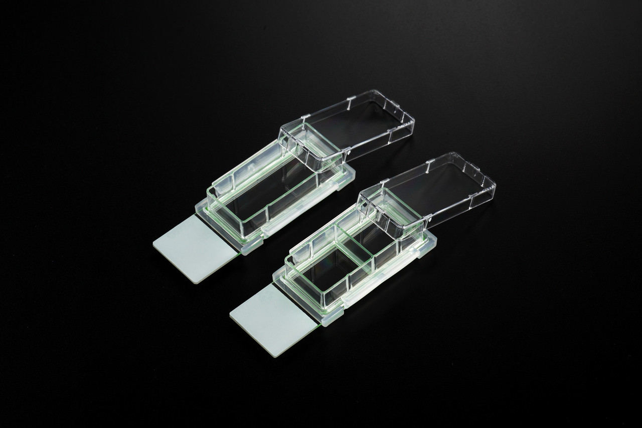 NEST Scientific 1-Well Cell Culture Chamber Slide, CLEAR Walls on Glass ...