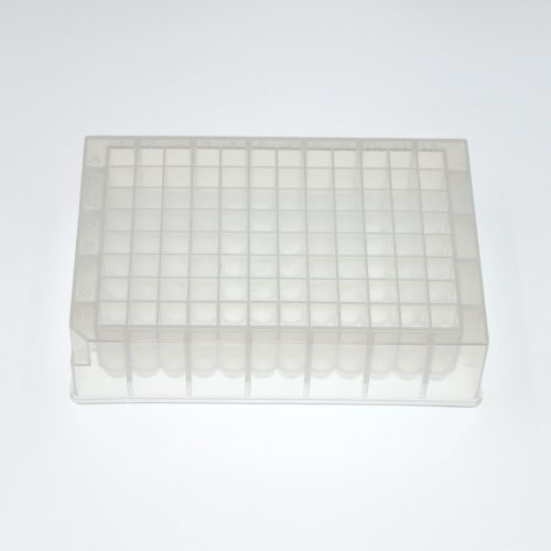 NEST Scientific 1ml 96-Well Deep Well Plate, V-Bottom, Round Well, Non ...