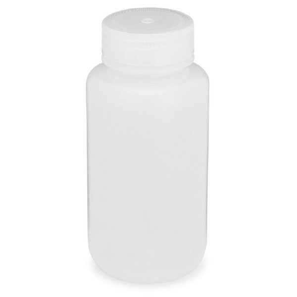 250mL Wide Mouth LDPE Lab Storage Bottle with Rounded Bottom and ...
