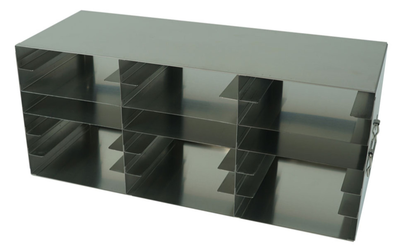 Stainless Steel Freezer Rack for 100 Place Microscope Slide Boxes - Lab ...