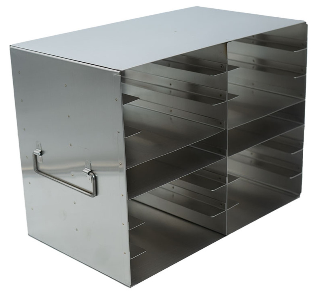 Stainless Steel Freezer Rack for 100 Place Microscope Slide Boxes - Lab ...
