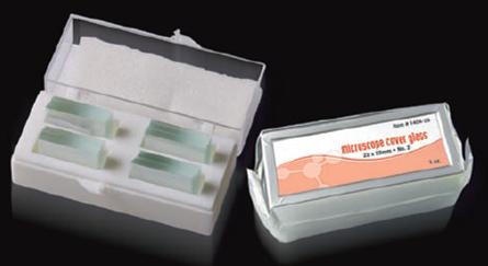 Microscope Cover Glass 10 1oz Boxes - Lab Supplies - Stellar Scientific