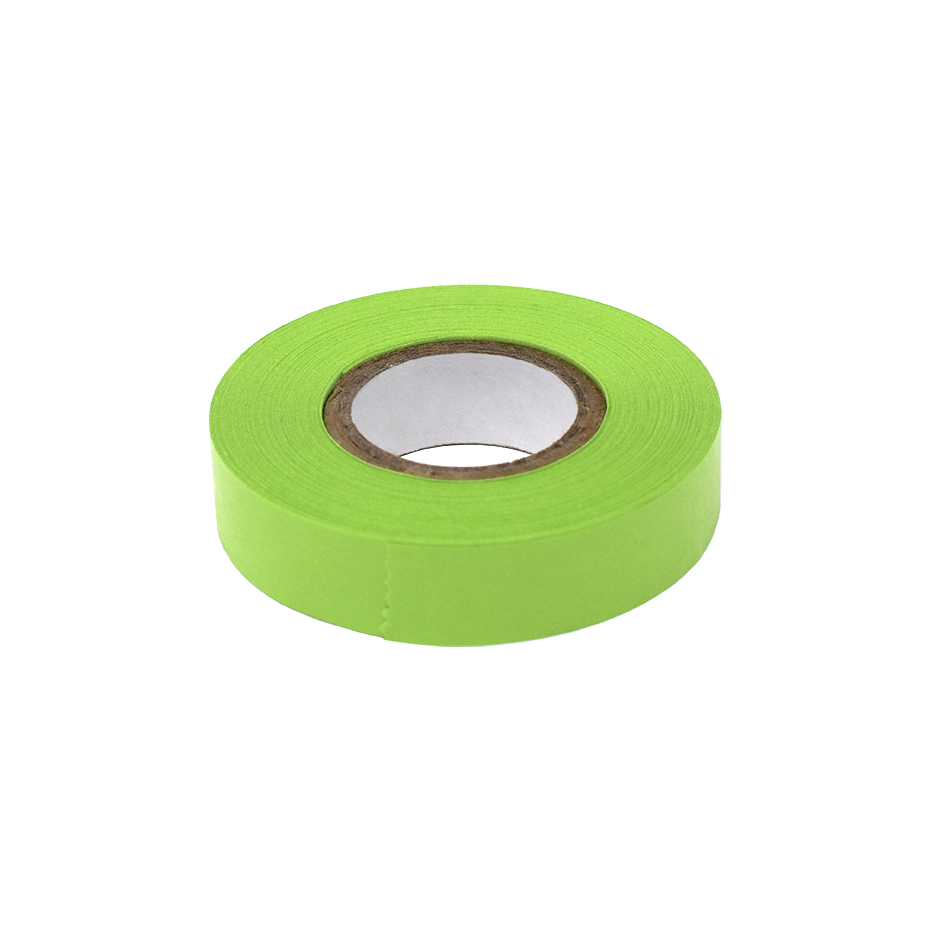 Half-Inch Wide Laboratory Labeling Tape, 500" Per Roll, Lime, 6 Rolls ...