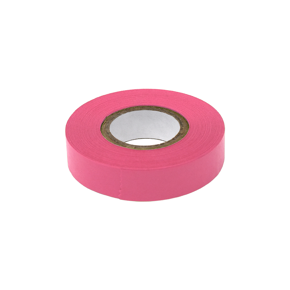 Half-Inch Wide Laboratory Labeling Tape, 500" Per Roll, Rose, 6 Rolls ...