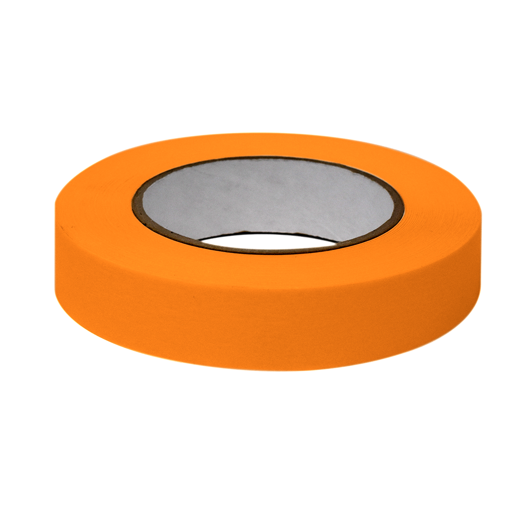 One-Inch Wide Laboratory Labeling Tape, 60 Yards Per Roll, Orange, 3 ...