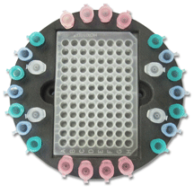 Vortex mixer Head for Microtiter Plates, PCR Plates and 0.2mL PCR Tubes ...