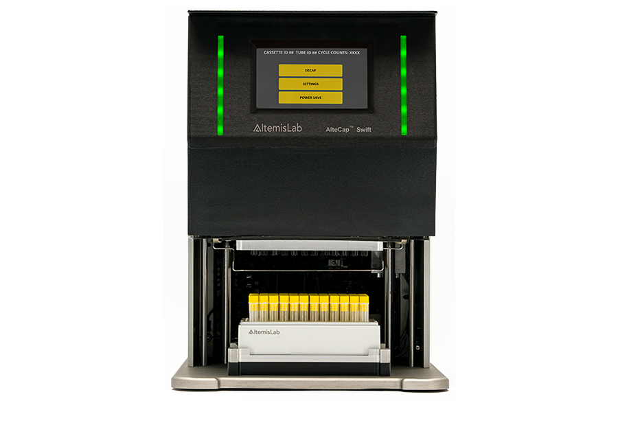 AlteCap™ Swift 48 Automated 2D Barcode Tube Decapper For SBS Footprint ...