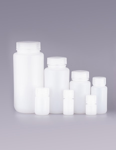 60mL Wide Mouth STERILE Round Lab Storage Bottles, HDPE with ...