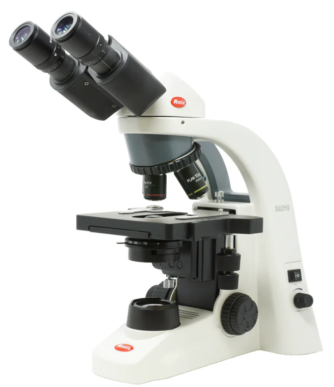 Motic 1100100403841 BA210S Trinocular Compound Microscope with 3W 6000K ...
