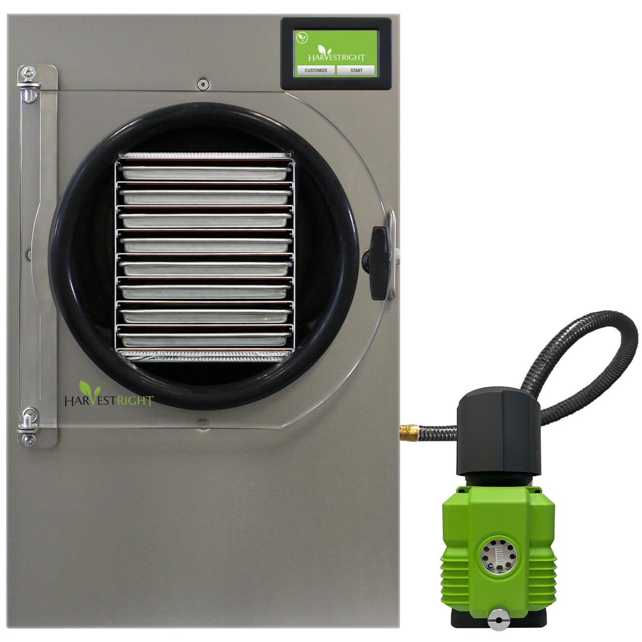 Eight Tray Pharmaceutical Lyophilizer Freezer Dryer, 110V with Premier ...