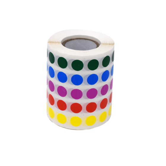 Roll of Cryogenic Dots For 0.5-1.5mL Microcentrifuge Tubes, 9.5mm ...