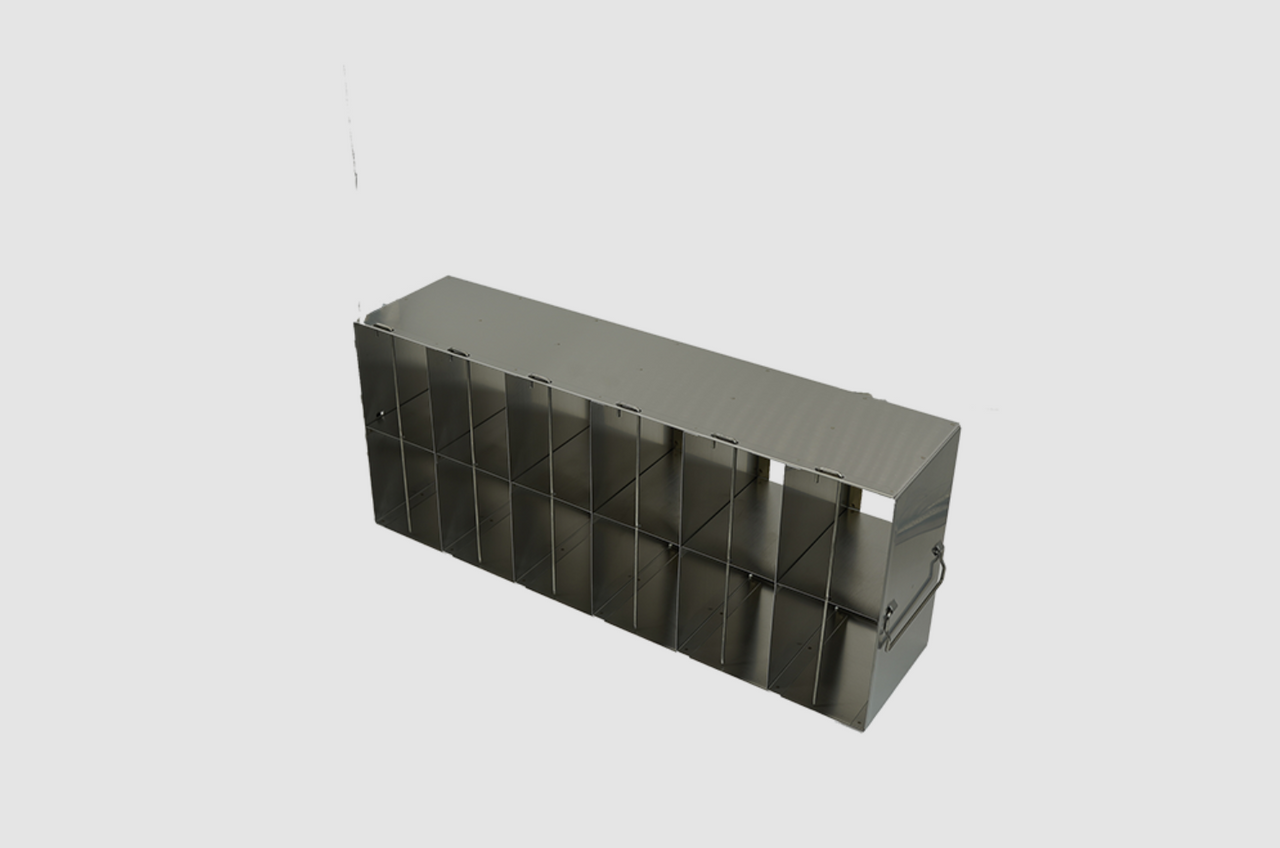 Stainless Steel Freezer Rack for 96 Well and 384 Well Plates In Two by ...