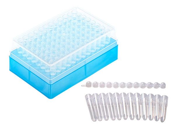 1.2 mL Cluster Tubes, 12-Strip Tubes In SBS Footprint Racks, With Lid ...