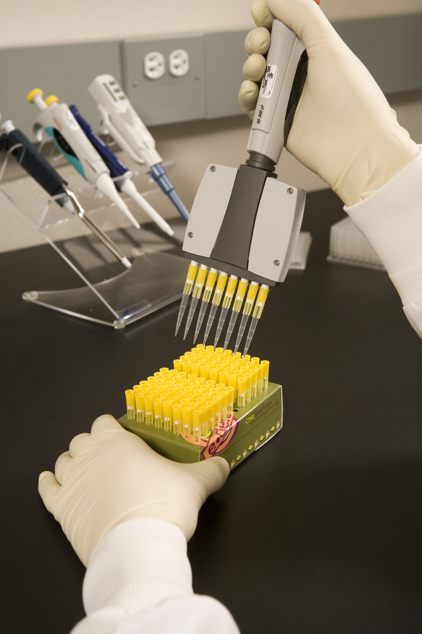 One-Touch Multichannel Pipette Tip, 1-330uL Volume, Racked, Sterile ...
