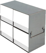 Laboratory Freezer Rack for 15 and 50mL Tube Boxes for 4 boxes - Lab ...