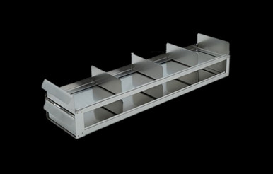 Stainless Steel Laboratory Freezer Rack with Sliding Tray - Lab ...