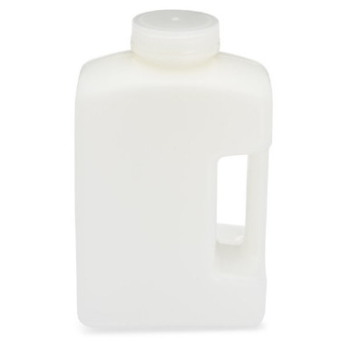 2000mL Wide Mouth Rectangular Lab Storage Bottles, HDPE with ...