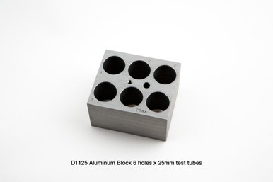 Block, 6 x 20mm tubes - For the Labnet AccuBlock™ Digital Dry Bath ...