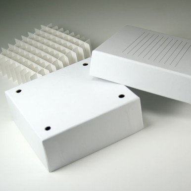 Case of 96 100 place 2 inch Cardboard Freezer Boxes with Divider - Lab ...