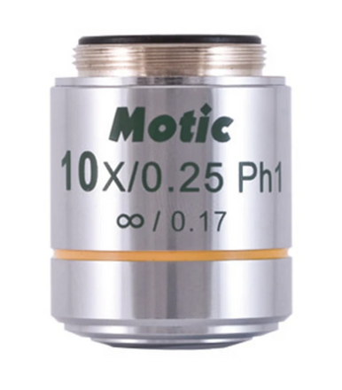 Motic BA EC Plan Phase 10X Objective For Motic BA Series of Compound ...
