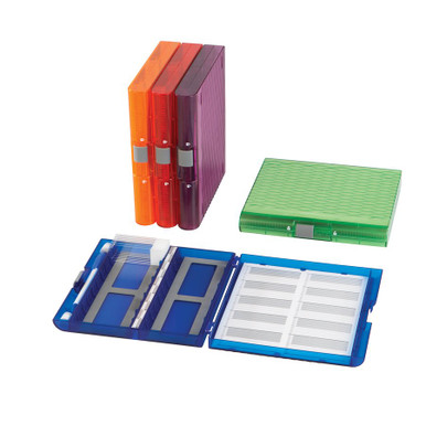 Collection of Assorted Colors ABS and Polypropylene Microscope Slide ...