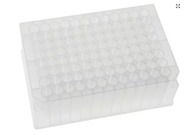 96 Well STERILE, Polypropylene 1.6mL Deep Well Plate With Round Wells ...