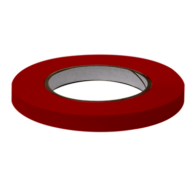 Half-Inch Wide Laboratory Labeling Tape, 60 Yards Per Roll, Dark Red, 6 ...
