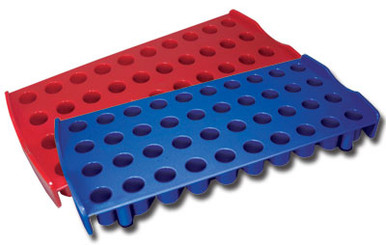 Blue Polycarbonate Cryovial Workstation Tube Rack for 40 Cryovials ...