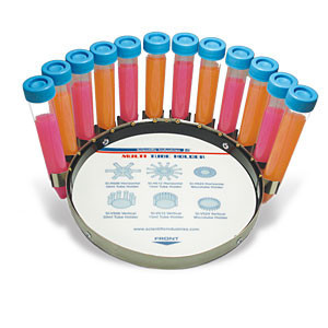 Vertical 15mL Tube Holder For Vortex Genie Vortex Mixers, Holds 12 Tubes