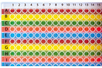 Multi-Colored 384 Well Orienter, Horizontal Orientation 2/PK