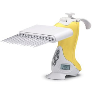 Vista Lab Ovation Electronic Ergonomic 12 Channel Multi Channel Pipette ...