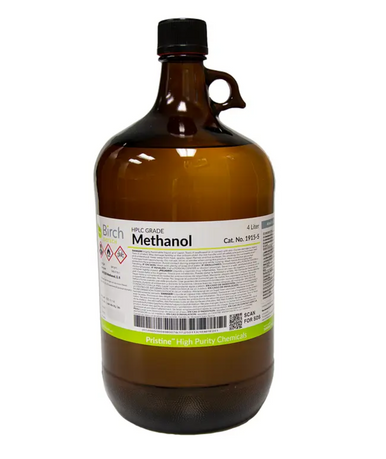 HPLC Grade Methanol In 4 Liter Glass Bottles SKU 1915-5 - For ...