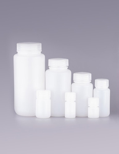 125mL Wide Mouth STERILE Round Lab Storage Bottles, Polypropylene with ...
